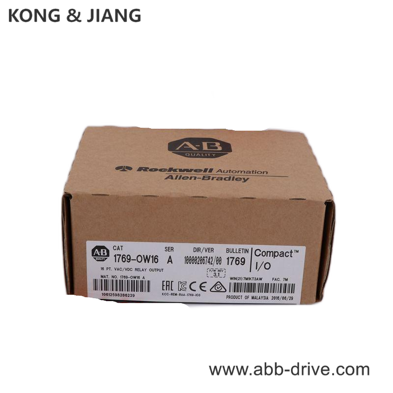 Allen Bradley 1769-OW16 CompactLogix Relay Module, Industrial Control ...