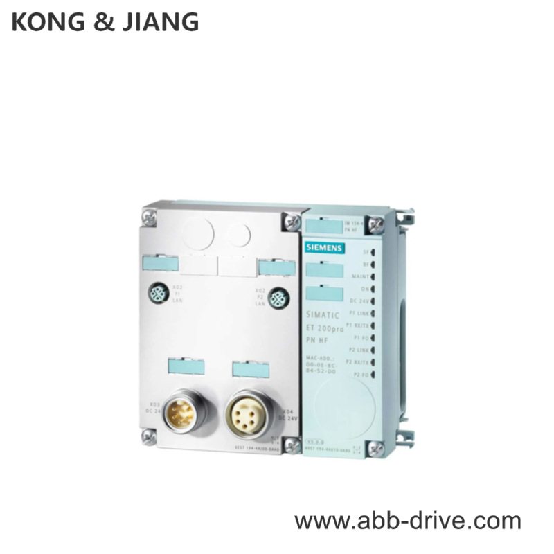 SIEMENS SIMATIC DP PROFINET 6ES7154-4AB10-0AB0 Interface Module > abb ...