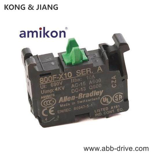 Rockwell Automation 800F-X10 Contact Block, Control Systems, Safety ...