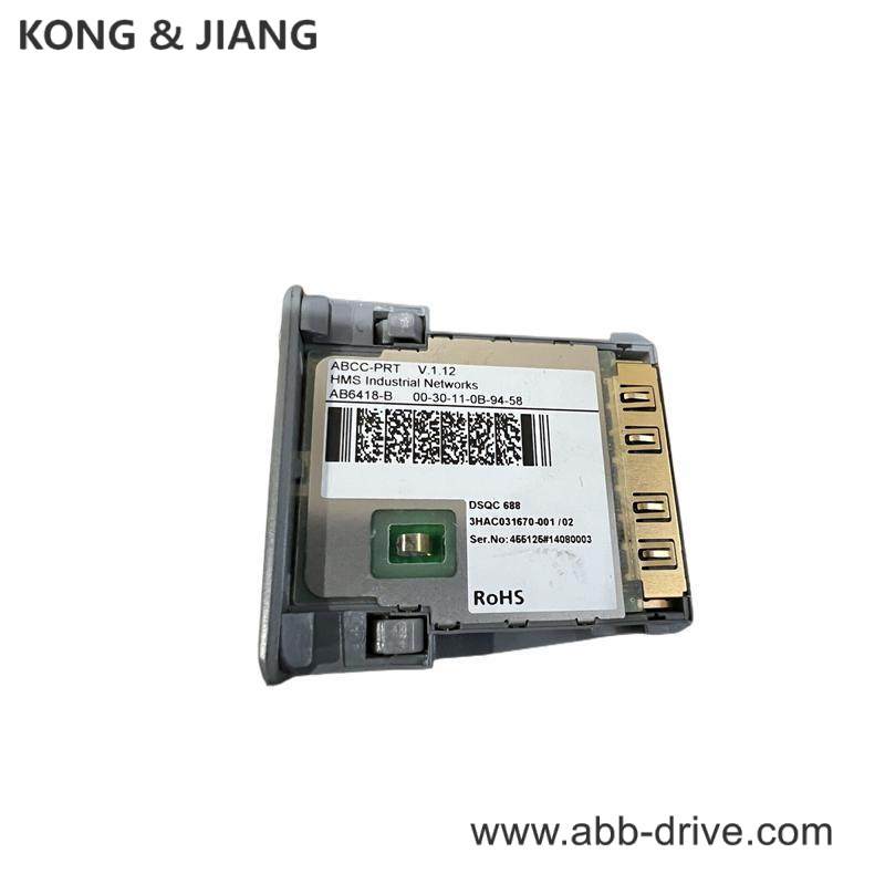 ABB DSQC688 ProfiNet Board: Industrial Automation Module for Advanced ...