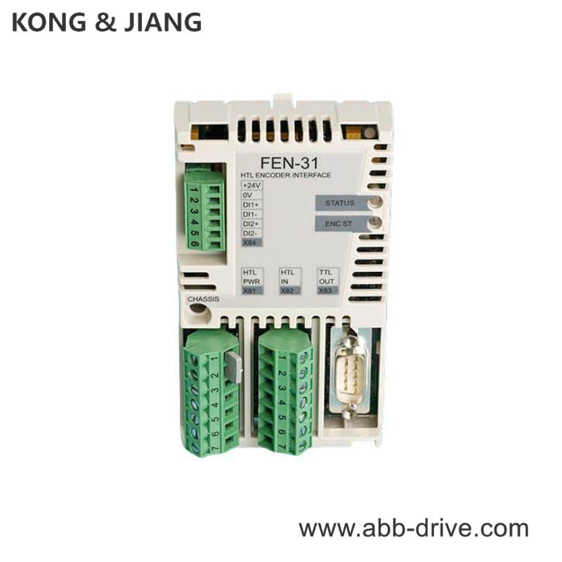 ABB FEN-31 Rotary Encoder Interface Module > abb-drive Automation