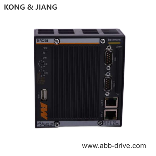 Bachmann PLC BS209 - Industrial Control Module > abb-drive Automation