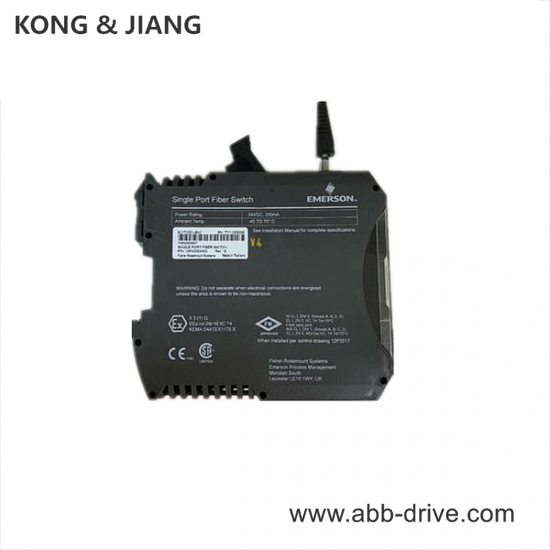 EMERSON KJ1710X1-BA1: High-Speed Fiber Switch for Industrial Control ...