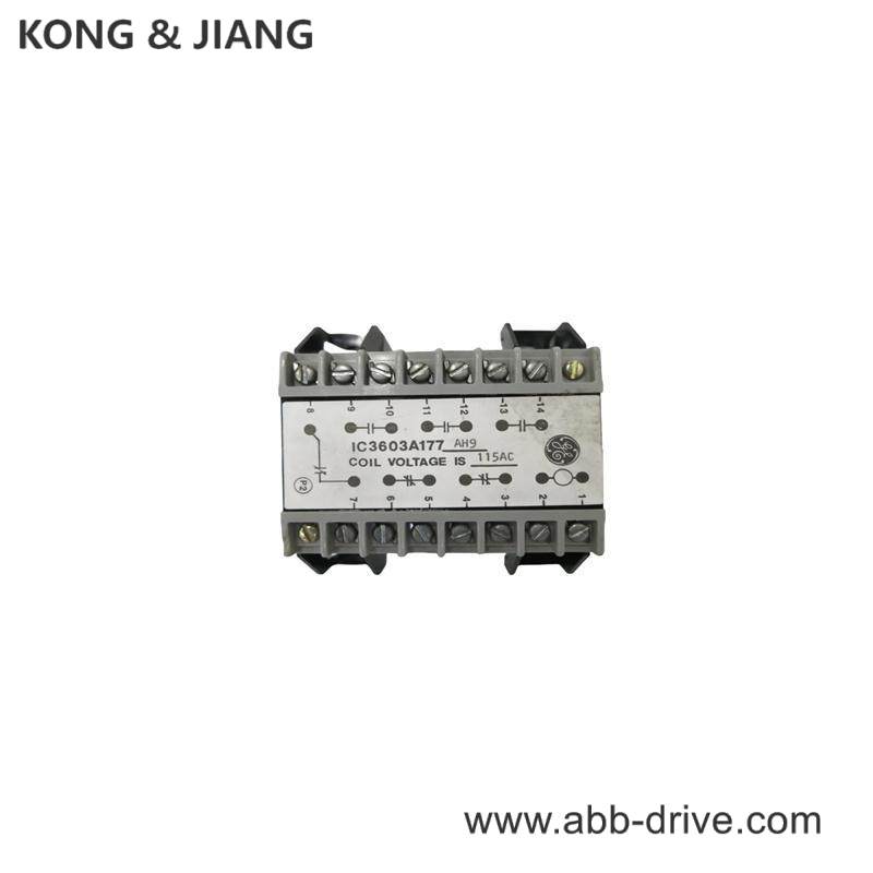 GE IC3603A177 RELAY MODULE - General Electric's Advanced Relay Module ...