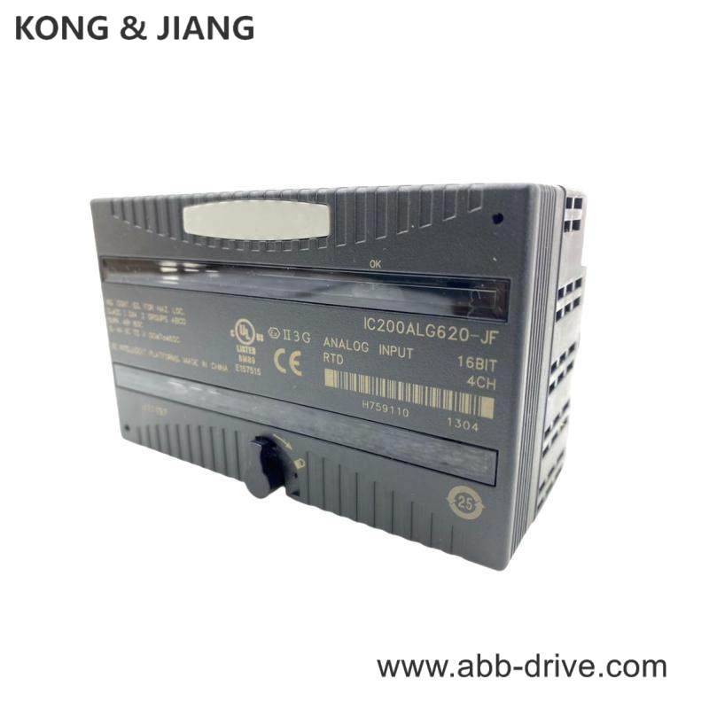 GE IC200ALG620 - VersaMax Analog Input RTD Module > abb-drive Automation