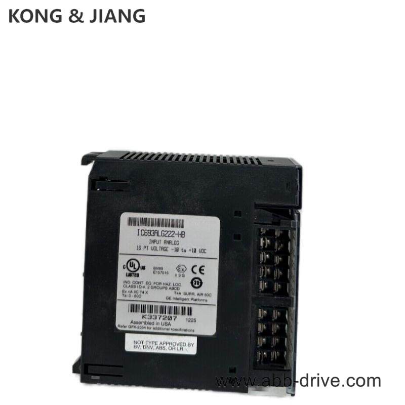 GE IC693ALG222 Analog Voltage Input Module: Advanced Industrial Control ...