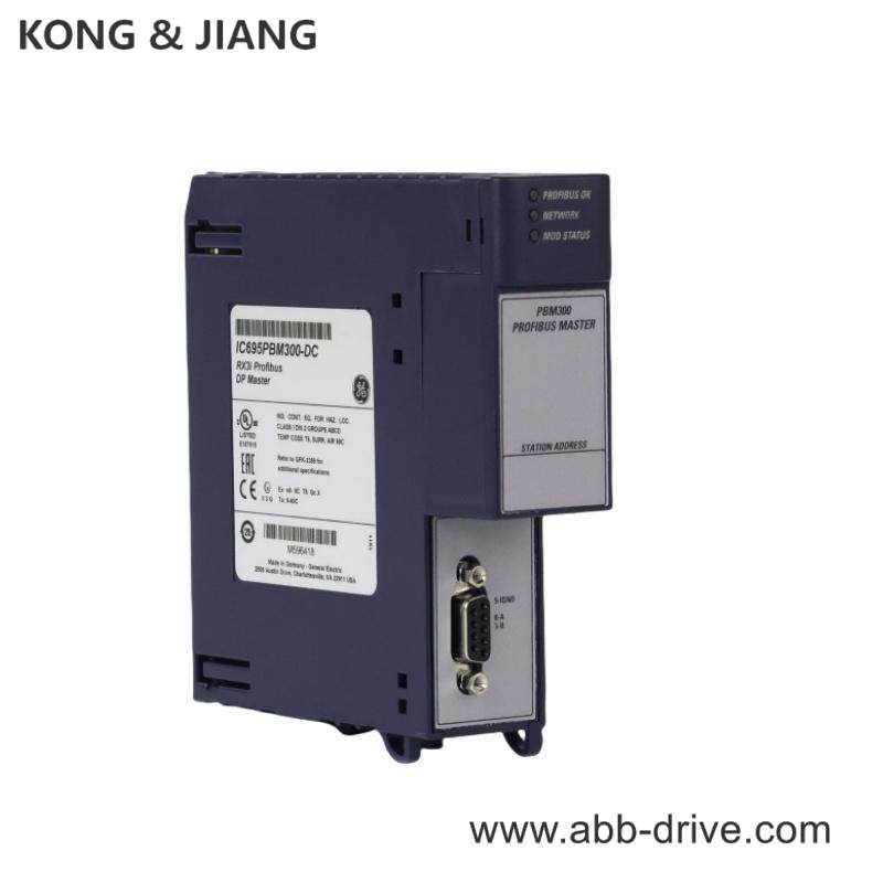 GE Programmable Automation Controller, IC695PBM300 PROFIBUS Master ...