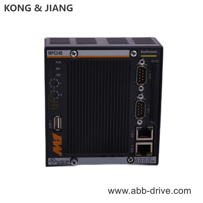 BACHMANN MC210 Processor Modules - Advanced Control Solutions > abb ...