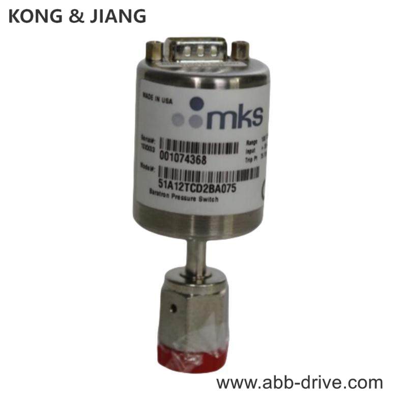 MKS Pressure Switch 51A12TCD2BA075 - Advanced Industrial Control ...