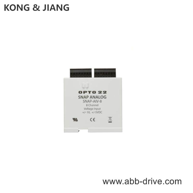 Opto 22 SNAP-AIV-8 Analog Input Module: Industrial Precision ...