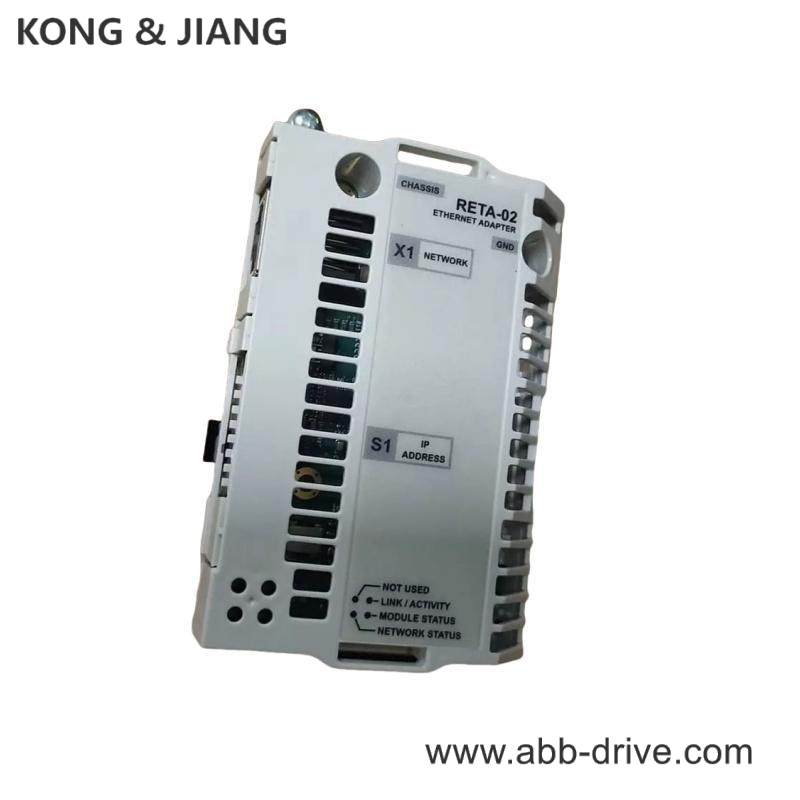ABB RETA-01 RETA-02-KIT Ethernet Adapter for Industrial Control Systems ...