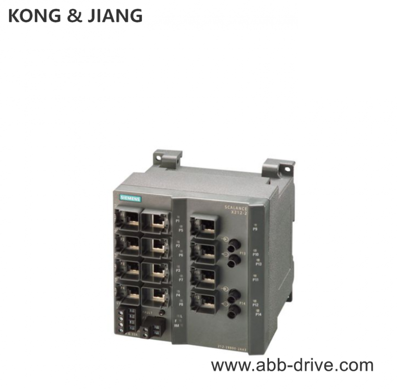 SIEMENS SCALANCE X212-2 Managed IE Switch - Advanced Networking for ...