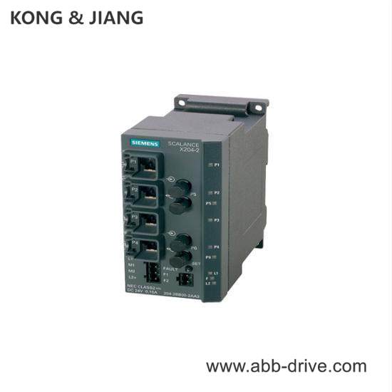 SIEMENS SCALANCE X204-2B, Efficient Industrial Ethernet Switch > abb ...