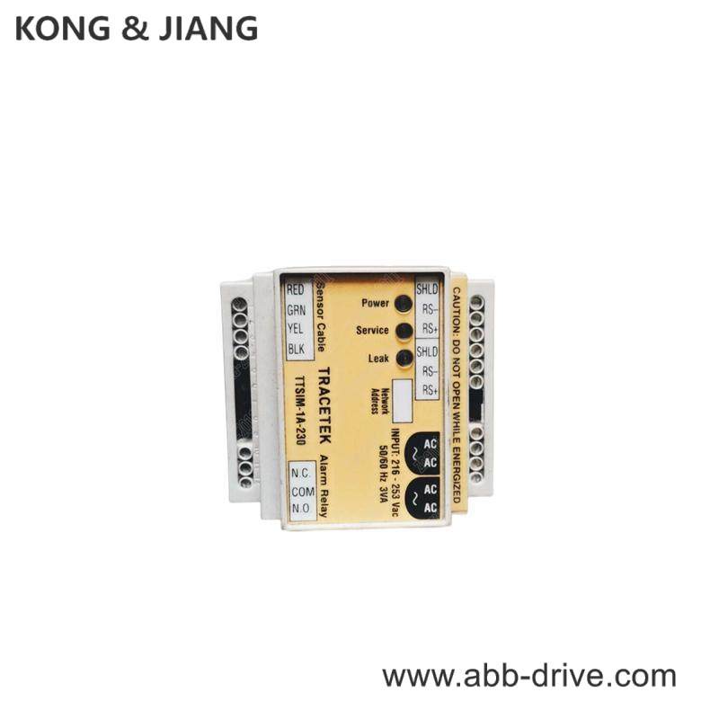 TRACETEK TTSIM-1A-230 Interface Module for Industrial Control Systems > abb-drive Automation