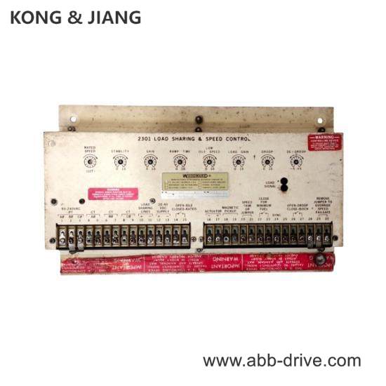 Woodward 8271-467 Industrial Speed Control Module > abb-drive Automation