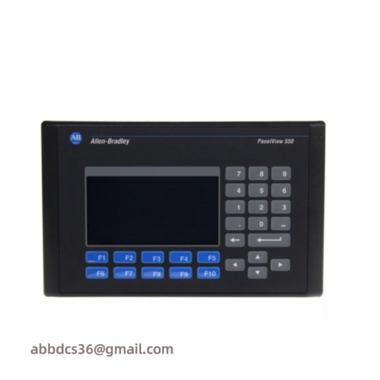 PanelView 550 Monochrome | 2711-B5A8: Industrial-grade Monochrome HMI ...