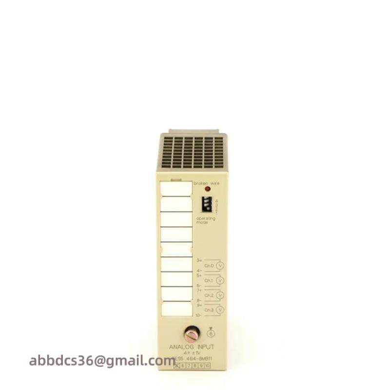 SIEMENS 6ES5464-8MB11 | Industrial Analog Input Module for S5 Control ...