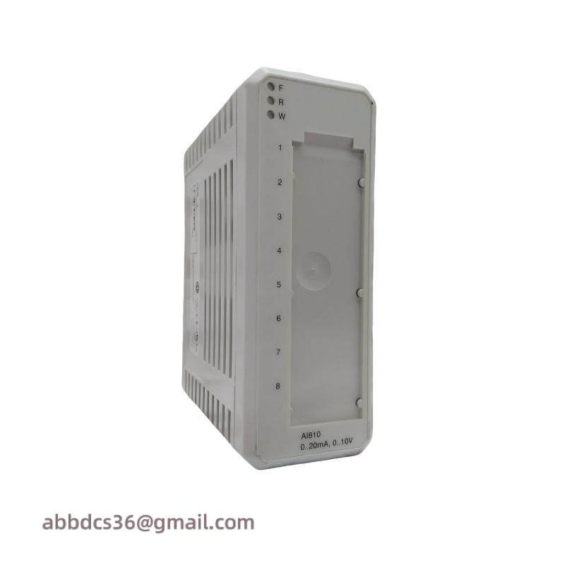 ABB AI810 3BSE008516R1 - Analog Input Module with 1x8 Channels - abb ...