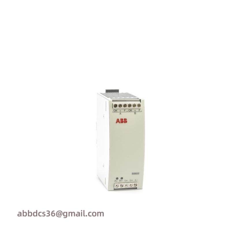 ABB SS822 - Power Voting Unit for Industrial Control Systems - abb ...