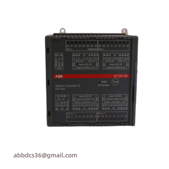 ABB TU551-CS31 Bus Terminal Unit - Advanced DIN Rail Installation for Enhanced Control Systems ...