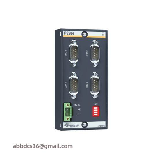 Bachmann PLC RS204 - High-Performance Control Module - abb-world Automation
