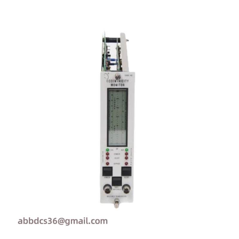 Bently Nevada 3300 Series Module Monitor, Advanced System Control ...