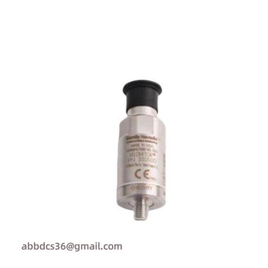 Bently Nevada 330500 Series, Velomitor Piezo-Velocity Sensor - abb ...