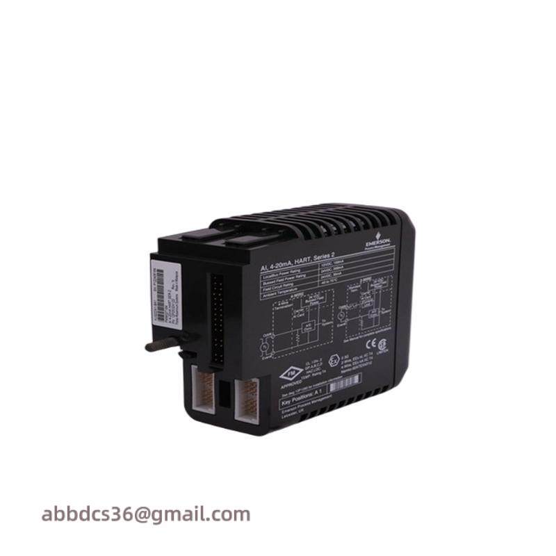 Emerson KJ3002X1-BA1: Advanced Analog Input HART Module for DeltaV ...