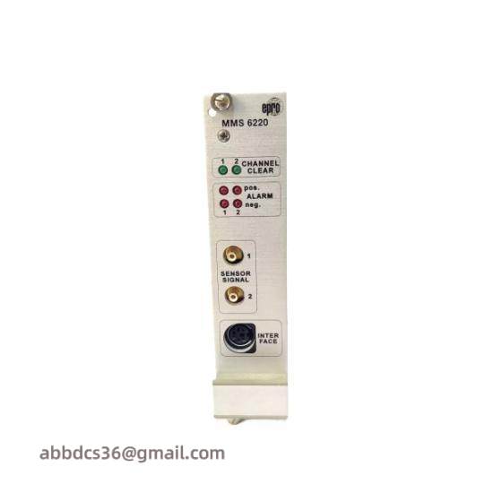 Emerson Ovation MMS6220 Monitoring Module - Advanced Process Control ...