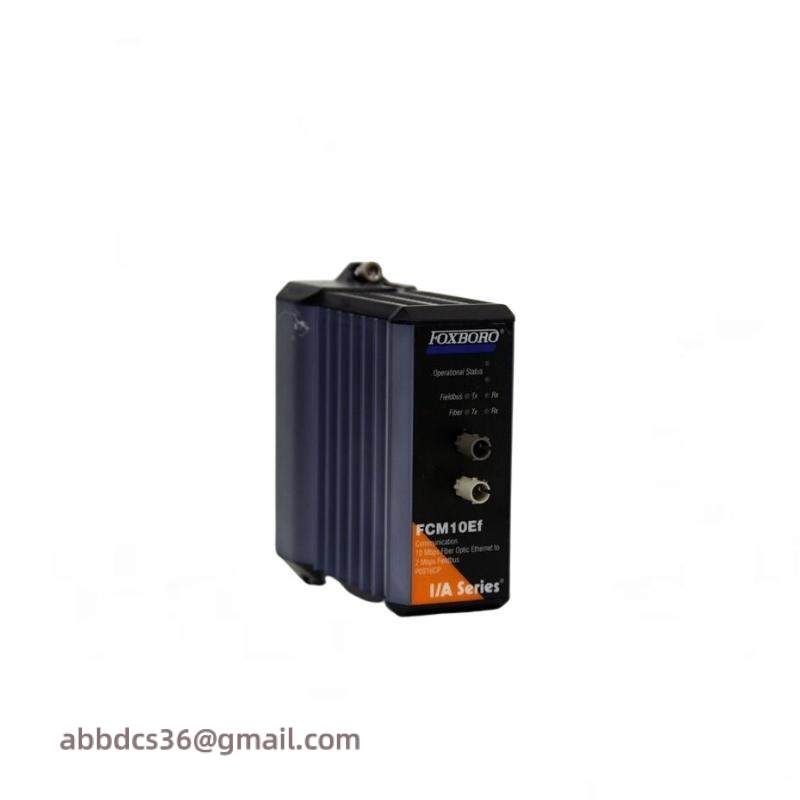 FOXBORO FCM10EF Fieldbus Communication Module - High-Speed Networking ...