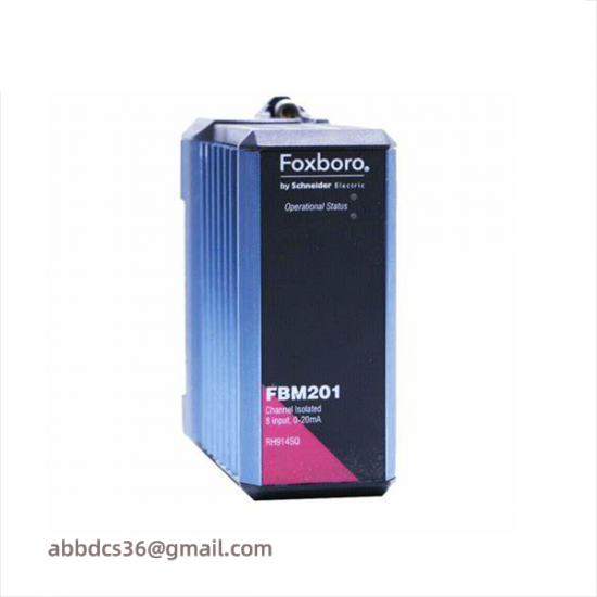 Foxboro FBM201 Analog Input Interface Module - Precision & Reliability ...