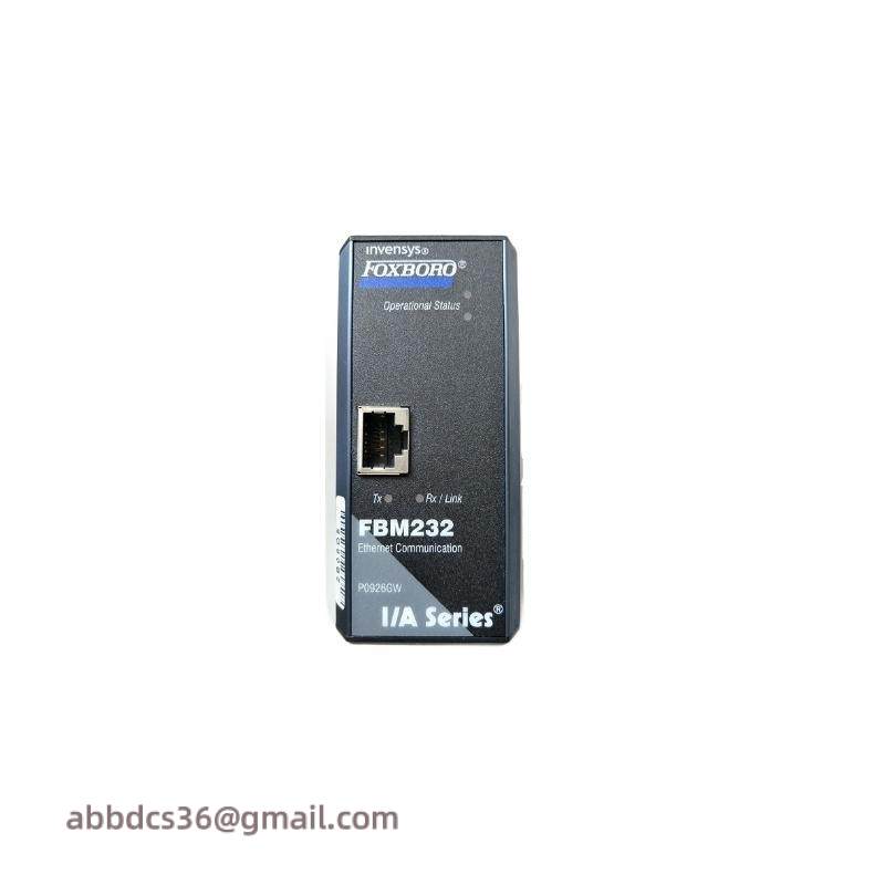 FOXBORO FBM232 Mbps Ethernet Module - abb-world Automation