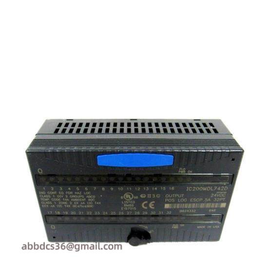 GE Fanuc IC200MDL640H - Advanced Versamax PLC Module - abb-world Automation