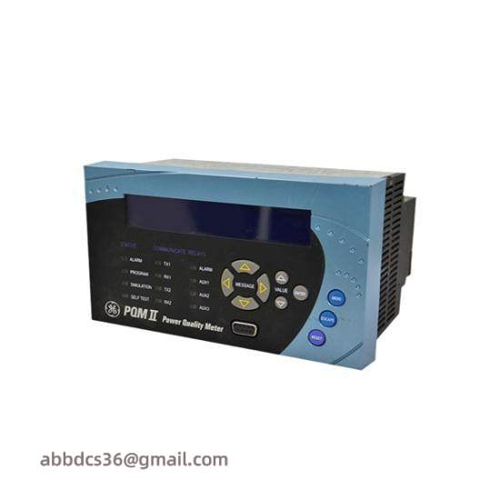 GE PQMII-A: Advanced Power Quality Meter for Industrial Control ...