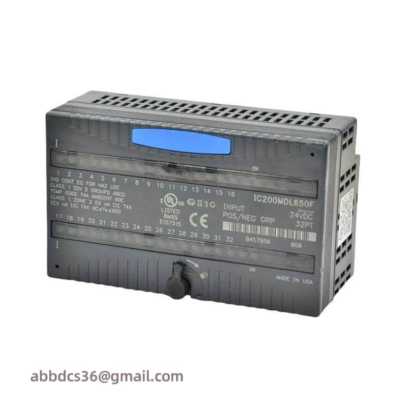 GE IC200MDL650F - VersaMax 24VDC Input Modules - abb-world Automation