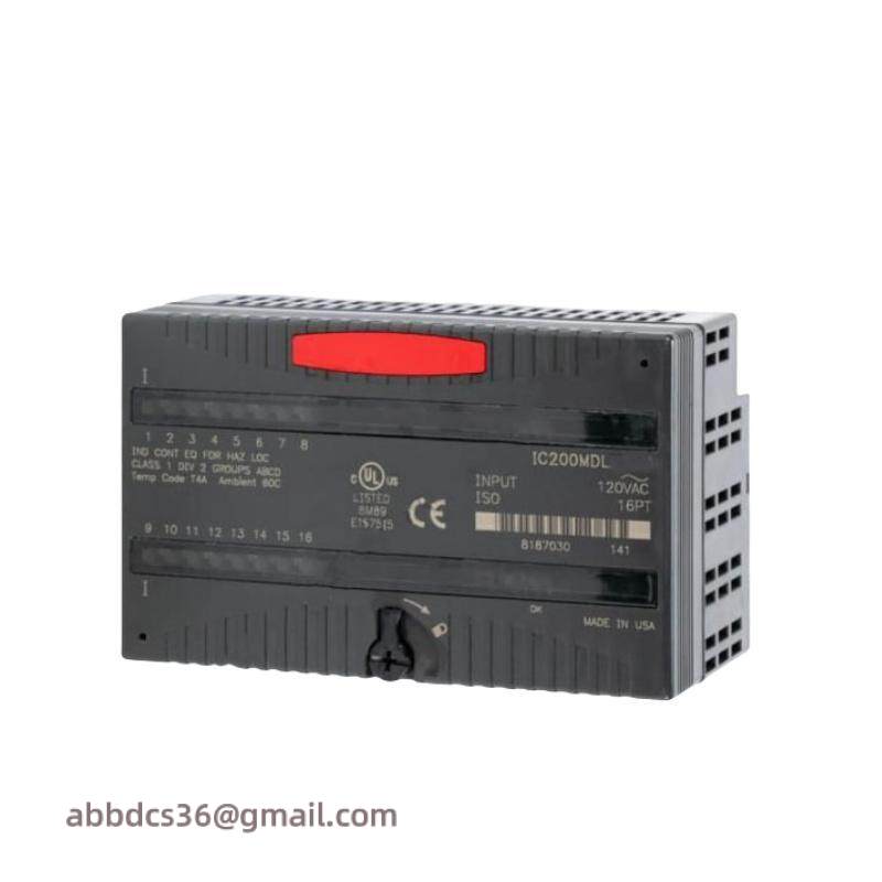 GE IC200MDL744 - 5 Volt Backplane Current Module - abb-world Automation
