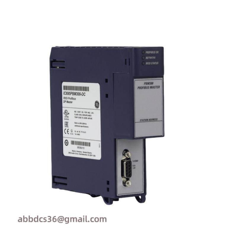 GE Programmable Automation Controller, IC695PBM300 PROFIBUS Master ...