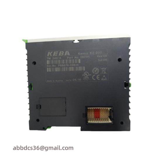 KEBA TM240/A: Advanced Motion Control Module - abb-world Automation