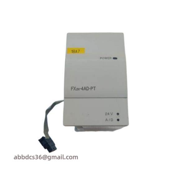 Mitsubishi FX2N-4AD-PT Programmable Logic Controller: Advanced Control Module for Industrial ...