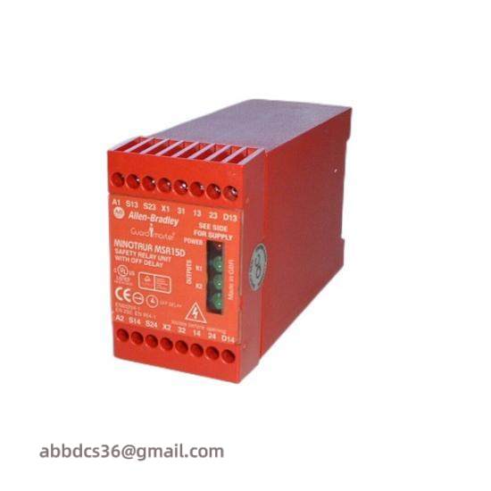 MSR15D Safety Relay - ABB, Safety Control, Relay Module, Industrial ...