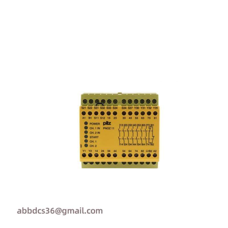 PILZ PNOZ 11 Series Dual-Channel Safety Relay - For Industrial Control ...