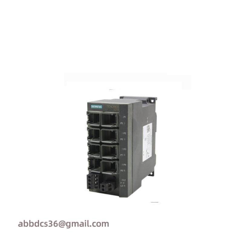 SIEMENS SCALANCE X208 MANAGED IE SWITCH 8 - 6GK5208-0BA00-2AA3 - abb ...
