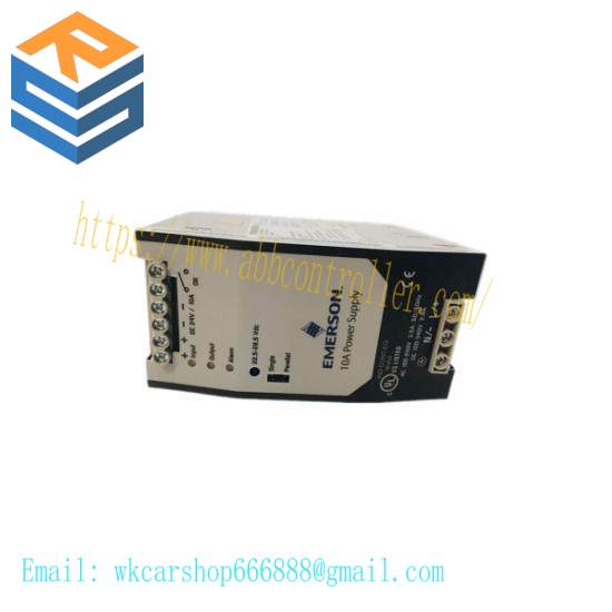 Emerson 1X01047H01L1 Ovation DCS Power Supply - Shanxi Runsheng Import and Export Co., Ltd.