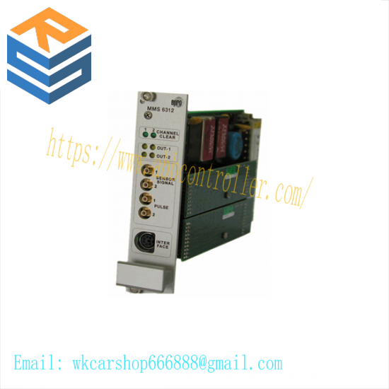 EMERSON MMS6312 Monitoring Module - Advanced Motion Control for ...