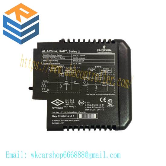 Emerson IC660SLD025 Critical Control I/O Red Safety Label Kit for ...