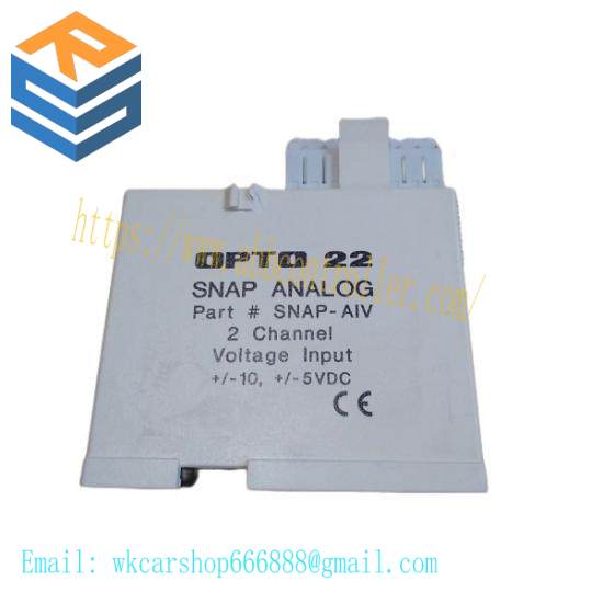 Opto 22 SNAP-AIV Input Module: Industrial Automation Solutions, 200 ...