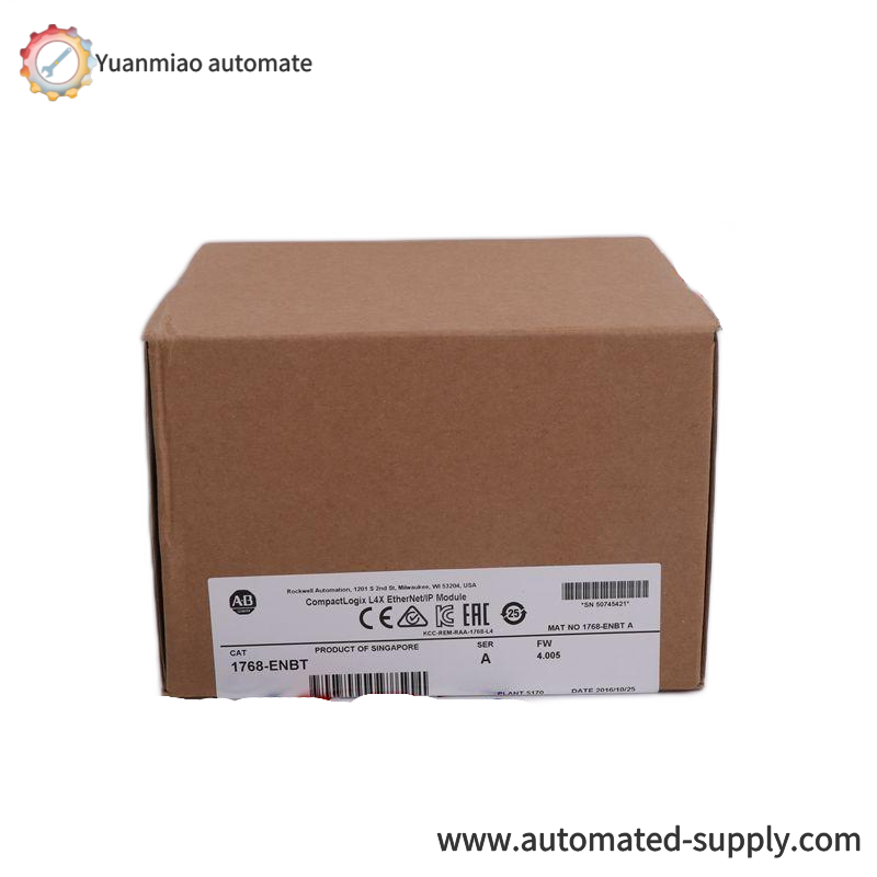 Rockwell Automation 1768-ENBT CompactLogix L4X EtherNet/IP Module ...