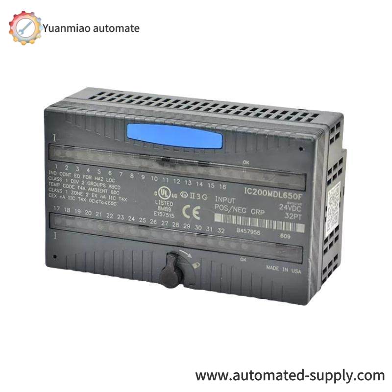 GE IC200MDL650F - VersaMax 24VDC Input Modules - automated-supply Automation