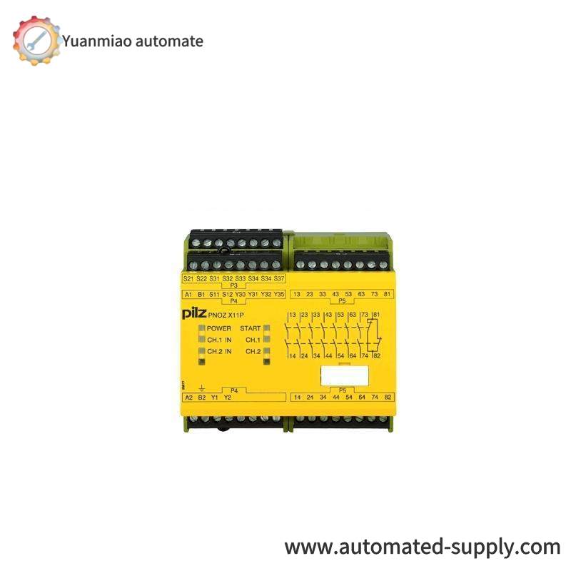 PILZ PNOZ X11P Emergency Stop Switch - Safety Control Module ...