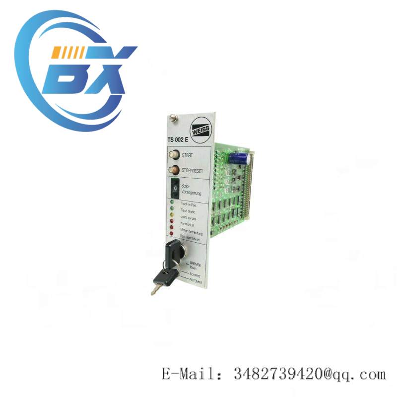WEISS TS002E - Temperature Control Card, for Industrial Automation ...
